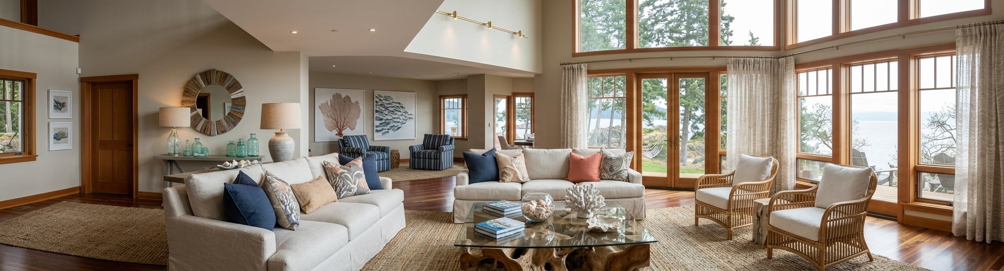 Coastal Living Room Interior Design #E7A4 | ArchitectGPT