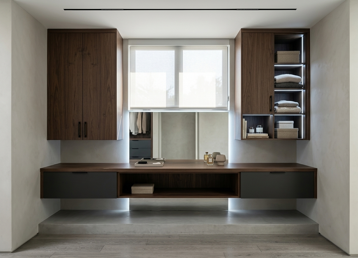 Modern Walk-in Closet Interior Design #E364 | ArchitectGPT